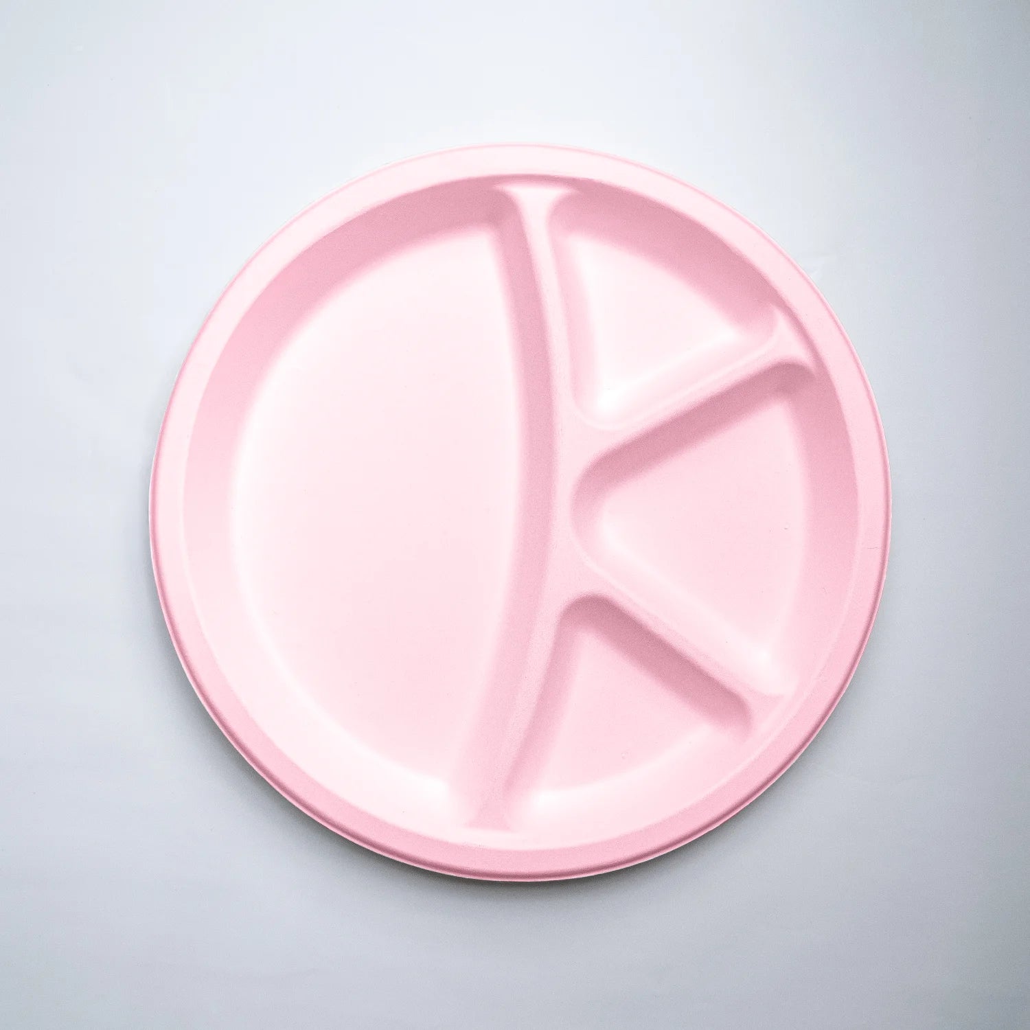 Alternuts 4 compartment Disposable Plate Pink Color (12 inch)